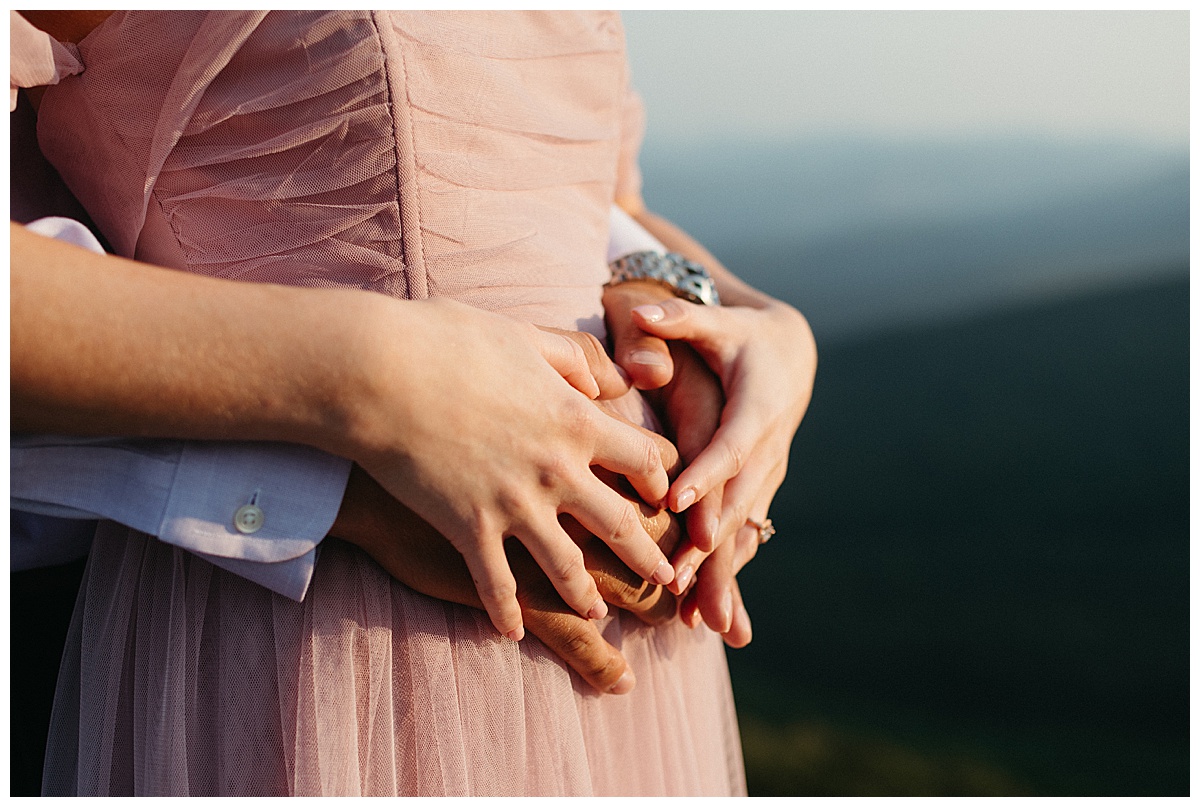 Alli and Zach Formal Engagement Photos | Blue Ridge Parkway ...