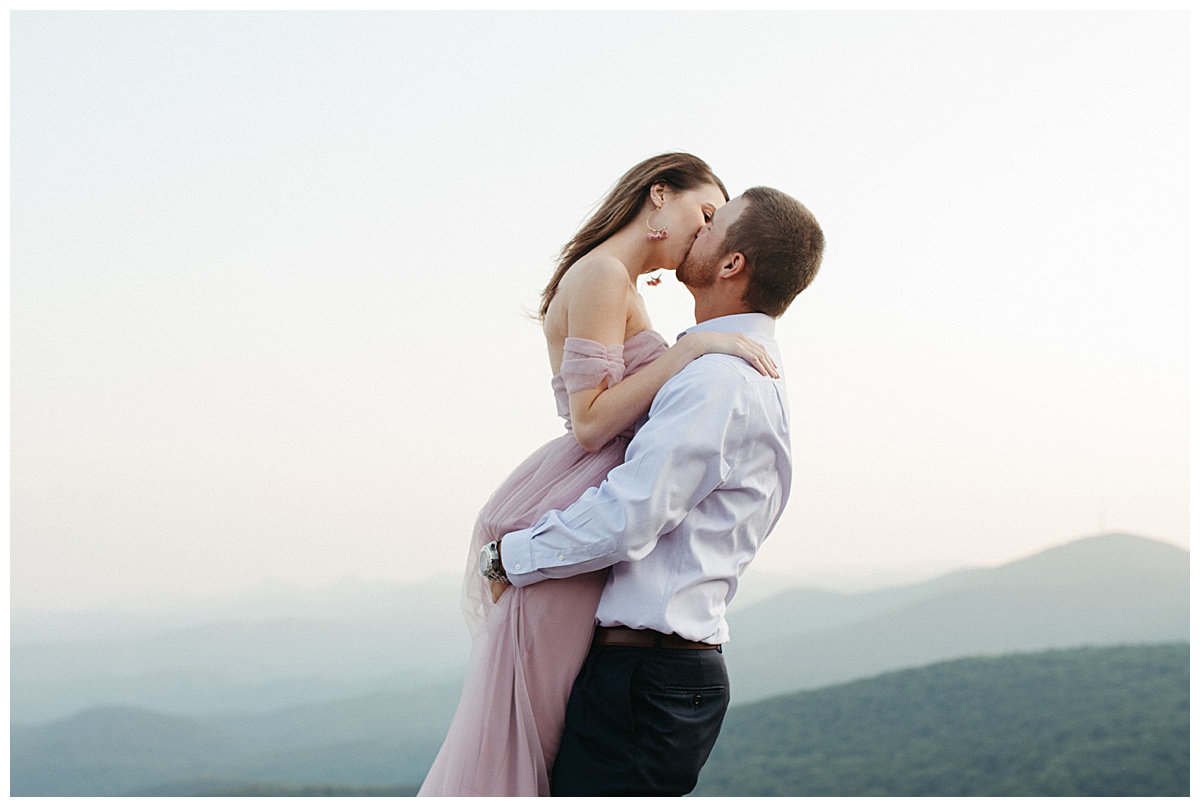 Alli and Zach Formal Engagement Photos | Blue Ridge Parkway ...